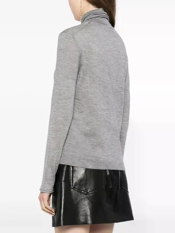 TOM FORD Fine Knit Roll Neck Top