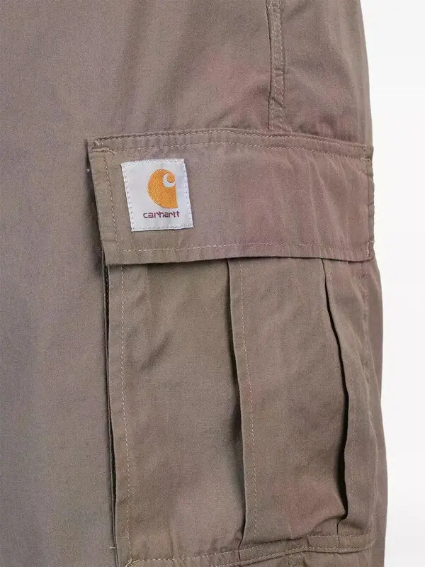 Carhartt Work In Progress Cargo Shorts With Belt Loops And Two Side Cargo Pockets