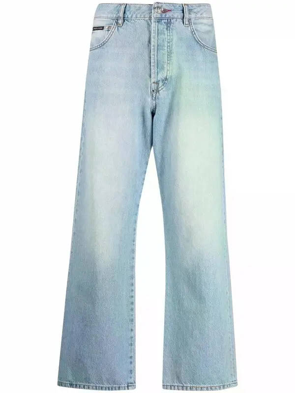 Philipp Plein Cropped Denim Jeans