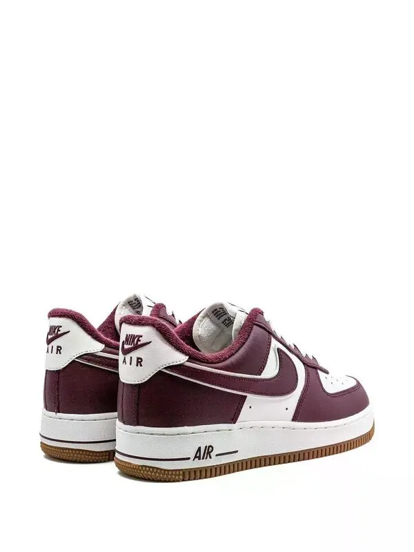 Nike Force 1 Low College Pack Night Maroon Sneakers