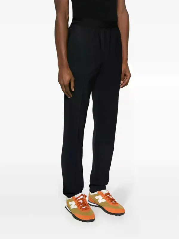 MSGM Tailored Logo Waistband Trousers