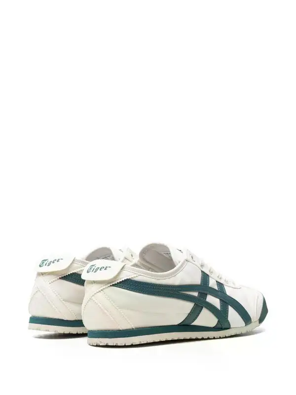 Onitsuka Tiger Mexico 66 Cream Velvet Pine Sneakers - White