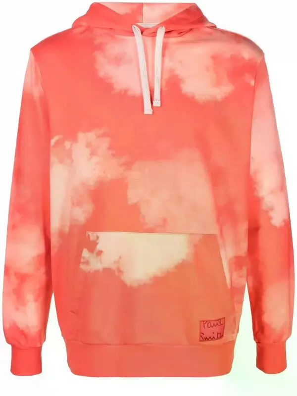 Paul Smith Cloud Print Organic Cotton Hoodie