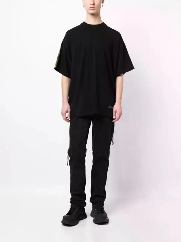 MASTERMIND WORLD Panelled Wool T-shirt