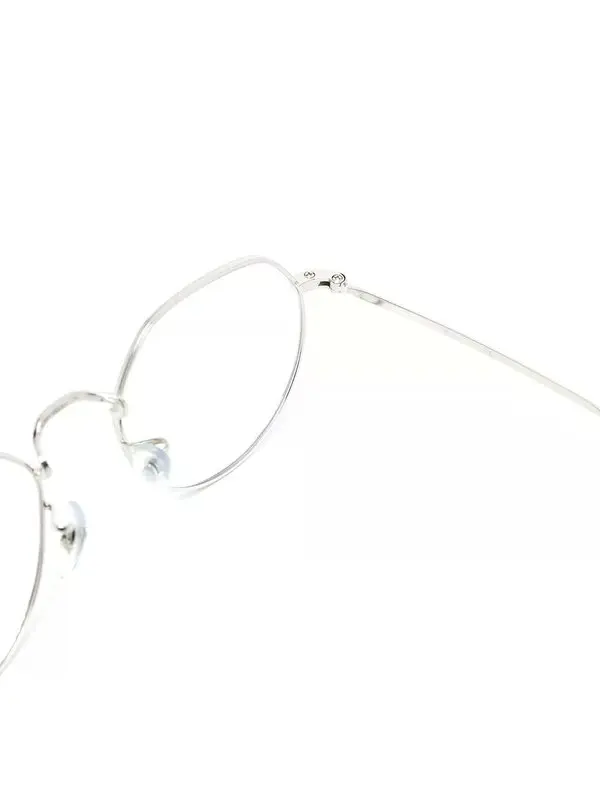 Ray-ban Round Frame Eyeglasses - Silver