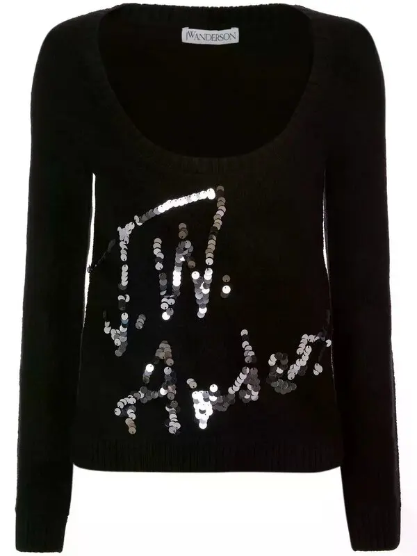 JW Anderson Sequin Embellished Jumper