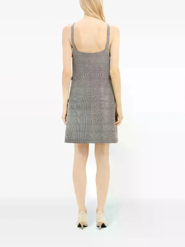COURREGES Prince Of Wales Checked Mini Dress
