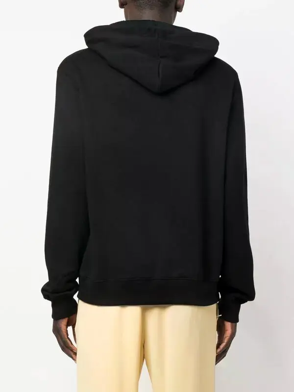 LANVIN Embroidered Logo Hoodie