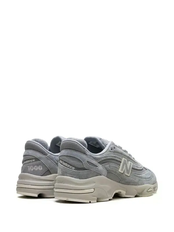 NEW BALANCE X Kith 1000 Quarry Suede Sneakers - Blue