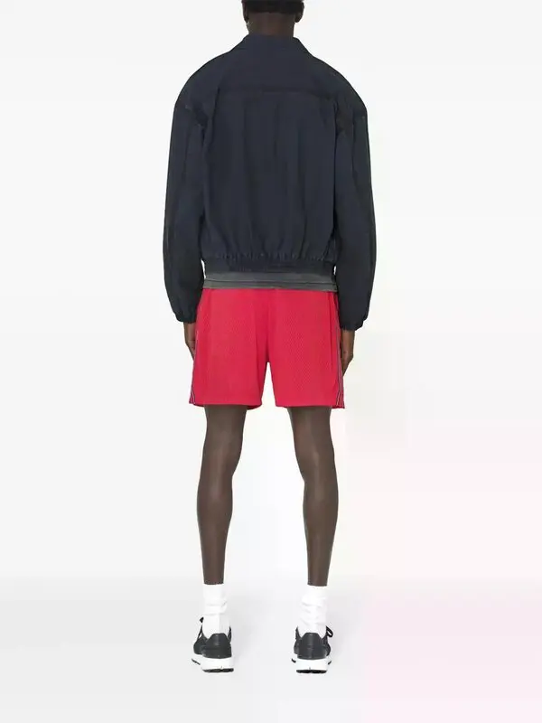 John Elliott Mesh Stripe Detail Shorts