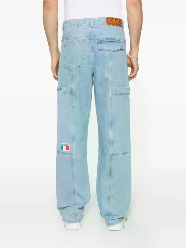 Gcds Ultrapocket Straight-leg Jeans