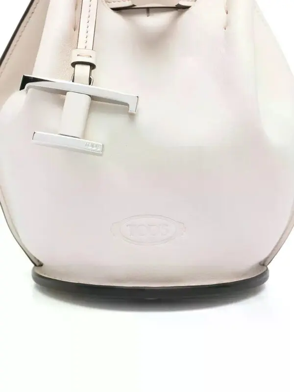TOD'S Mini Buz Bucket Bag - Neutrals