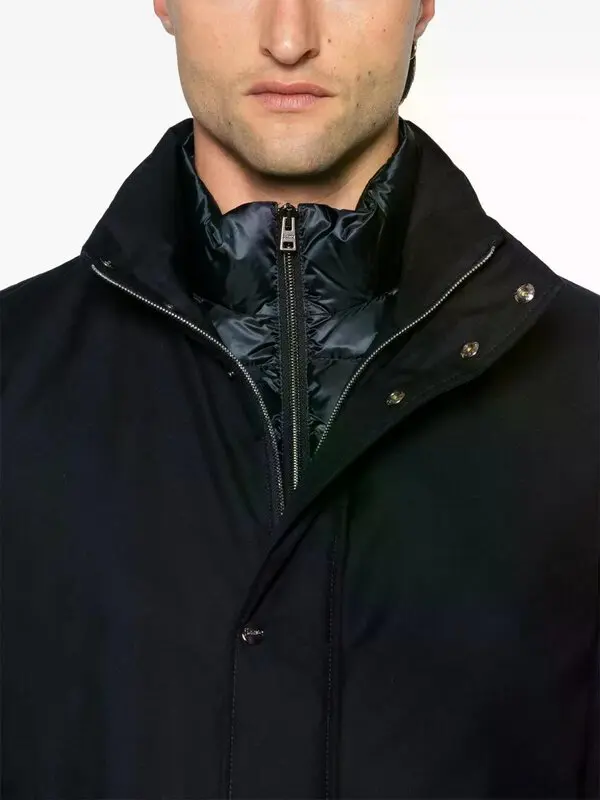 Herno Gabardine Detachable Layer Coat