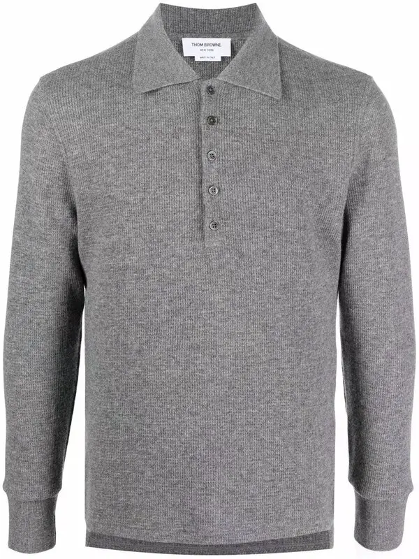Thom Browne Long-sleeve Polo Shirt