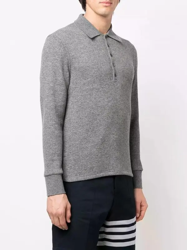 Thom Browne Long-sleeve Polo Shirt