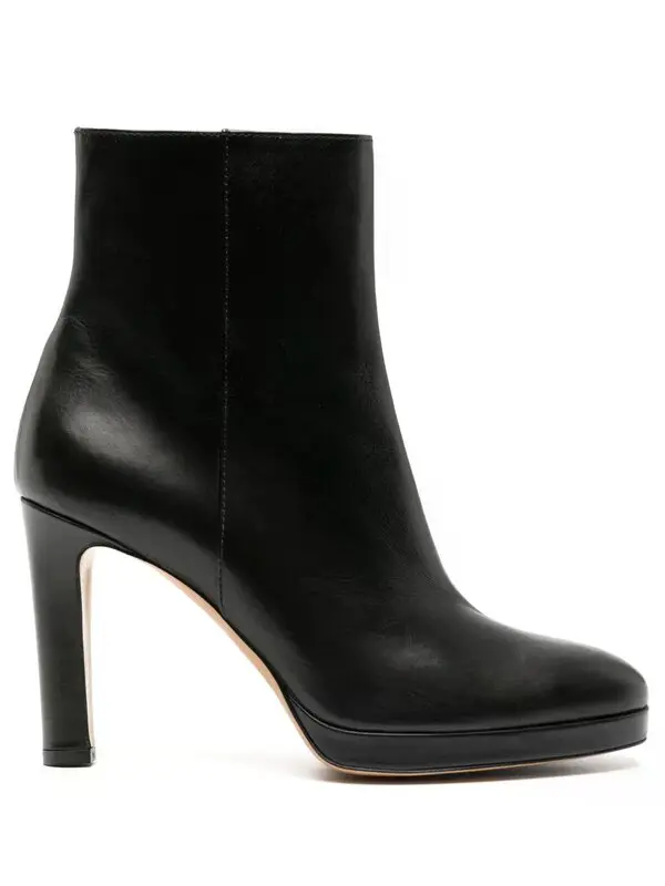 Roberto Festa Charlotte Leather Ankle Boots - Black