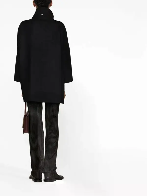 Herno Single-breasted High Neck Coat