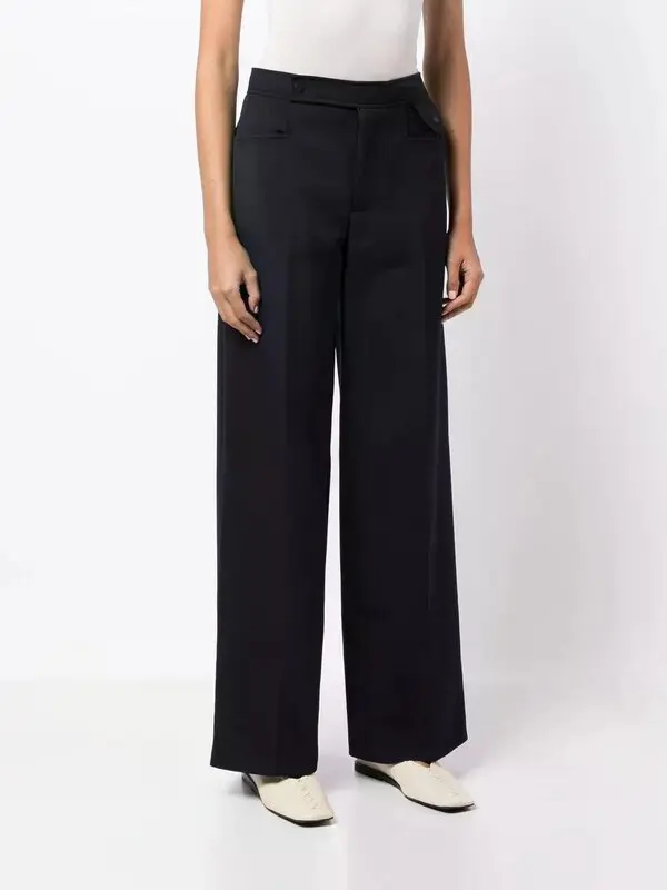 LOW CLASSIC Pocket-point Wide-leg Trousers
