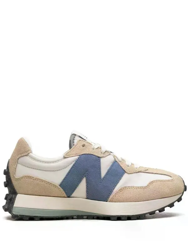 NEW BALANCE 327 Panelled Lace-up Sneakers - Neutrals