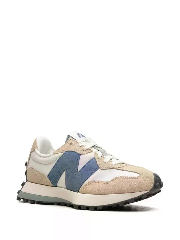 NEW BALANCE 327 Panelled Lace-up Sneakers - Neutrals