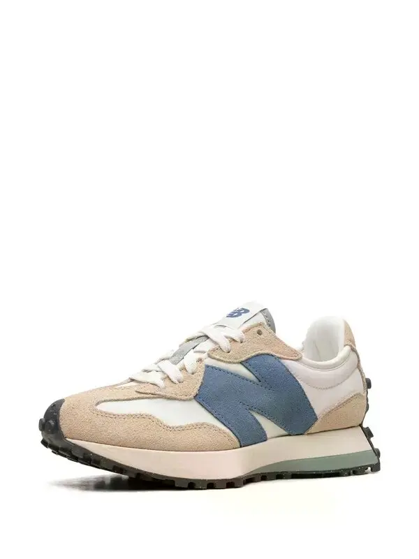 NEW BALANCE 327 Panelled Lace-up Sneakers - Neutrals