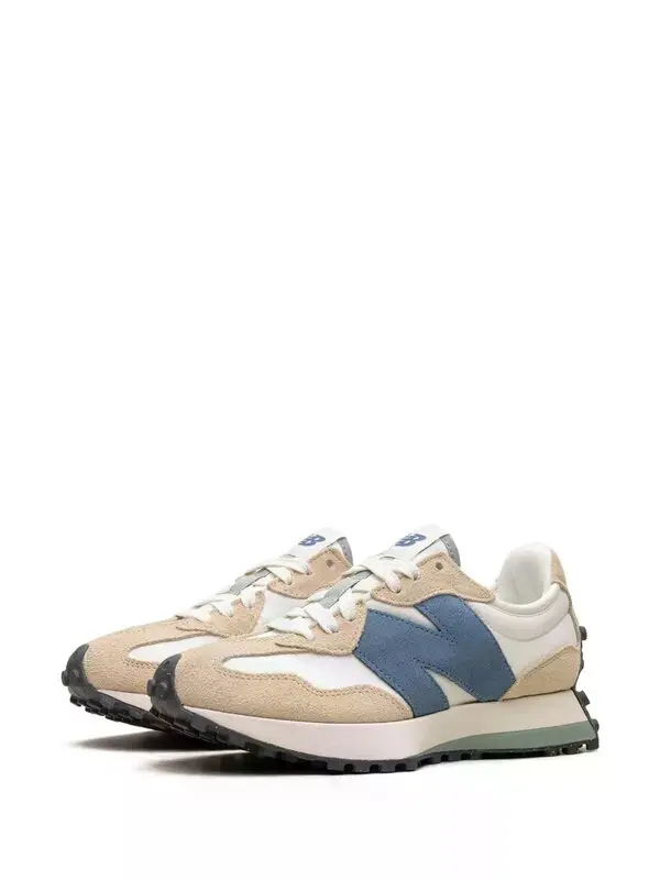 NEW BALANCE 327 Panelled Lace-up Sneakers - Neutrals