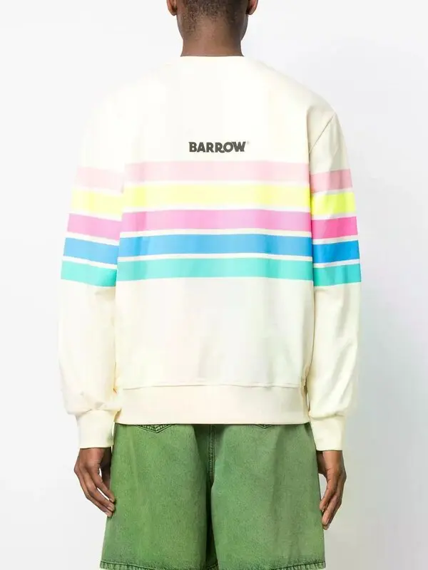 BARROW Smiley Face Print Sweatshirt