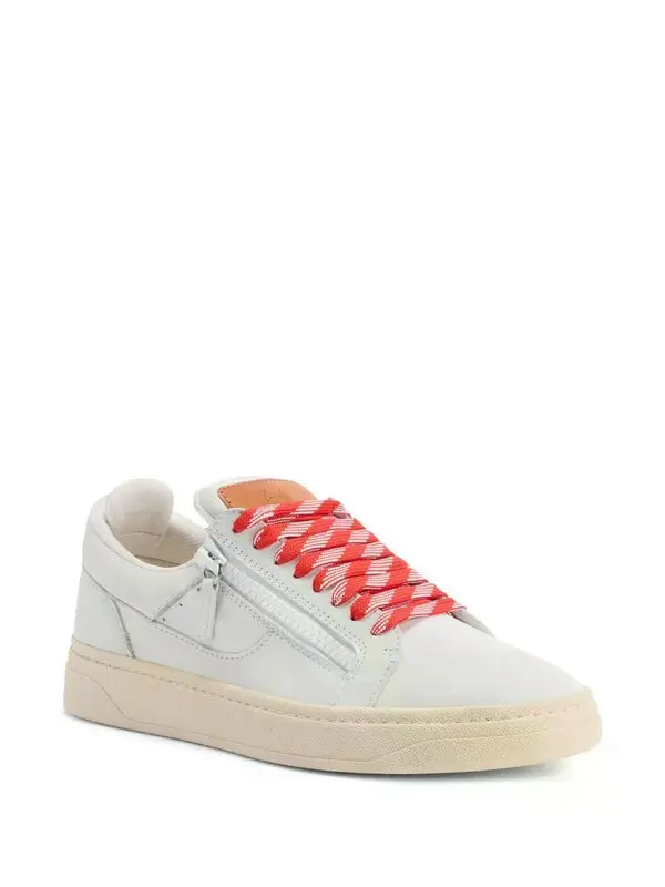 GIUSEPPE ZANOTTI Low-top Zip Detail Sneakers
