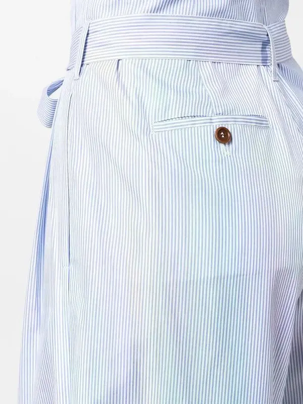 MAISON JEJIA Striped Palazzo Trousers