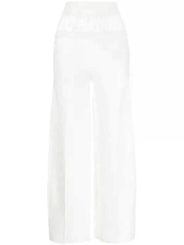 DION LEE Net-panel Suspend Trousers