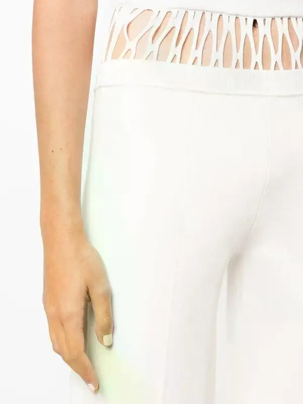 DION LEE Net-panel Suspend Trousers