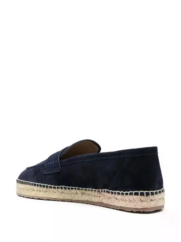 GIANVITO ROSSI Suede Espadrilles - Blue
