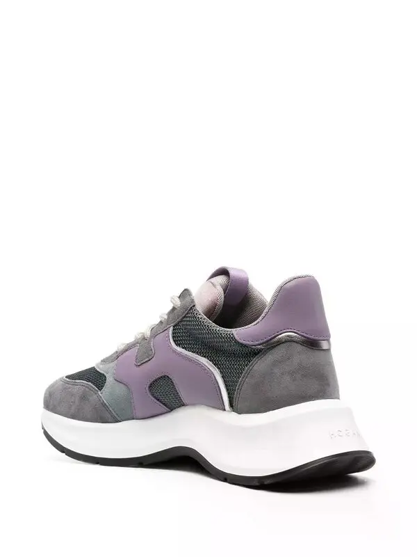 Hogan Panelled Lace-up Sneakers