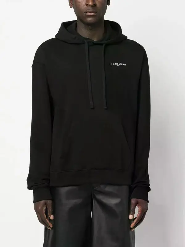 IH NOM UH NIT Graphic-print Cotton Hoodie