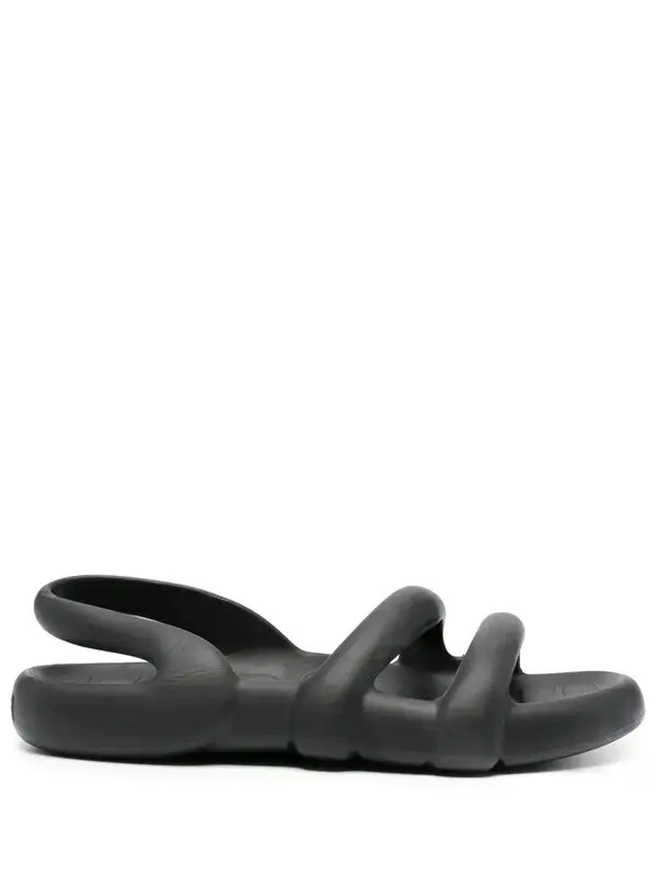 Camper Kobarah Moulded Flat Sandals - Black