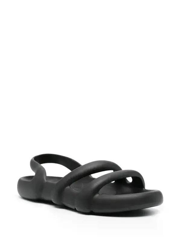 Camper Kobarah Moulded Flat Sandals - Black