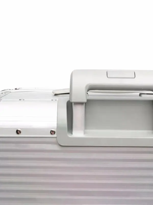 FPM MILANO Bank S Spinner 76cm Studded Aluminium Suitcase