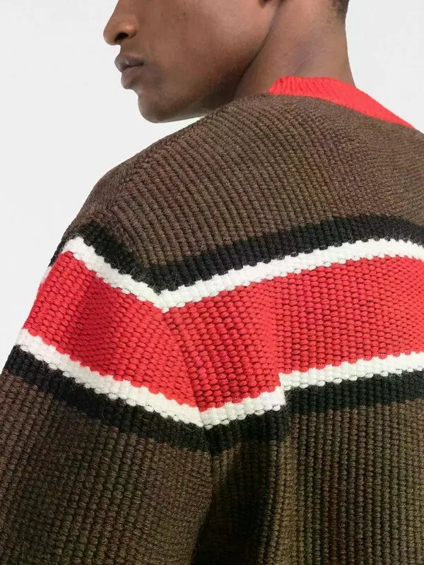 Dsquared2 Jacquard Logo Striped Jumper