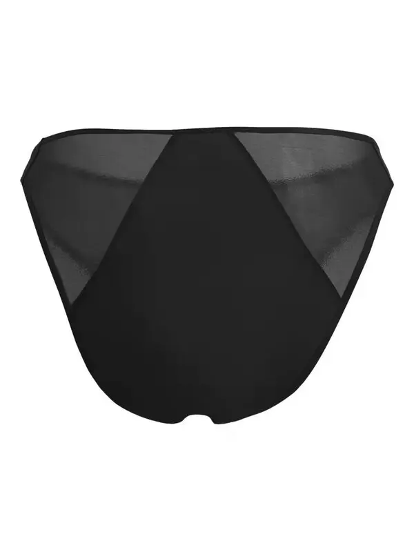 Wolford Sheer-panelled Briefs