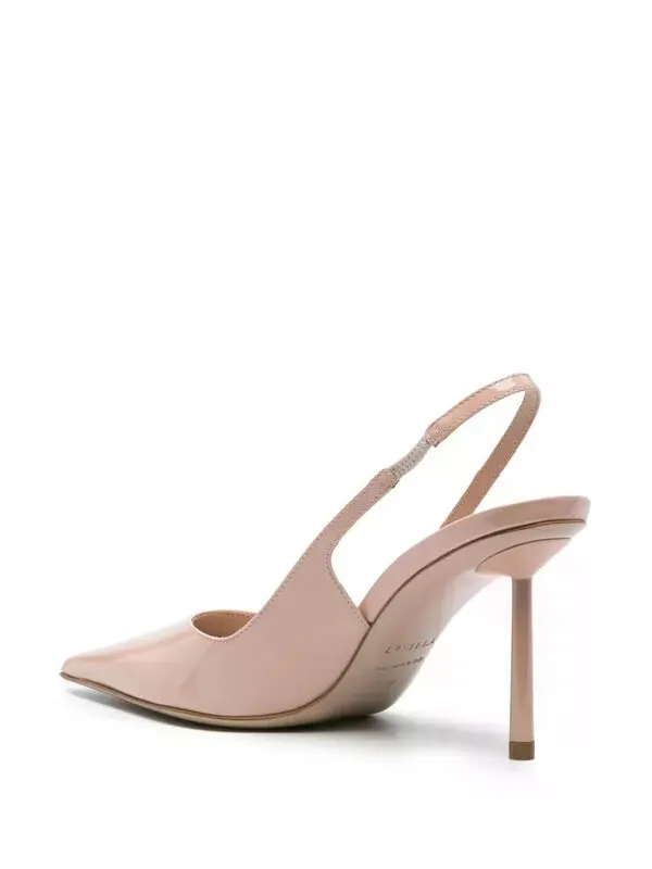 LE SILLA Bella 95mm Patent Leather Slingback Pumps