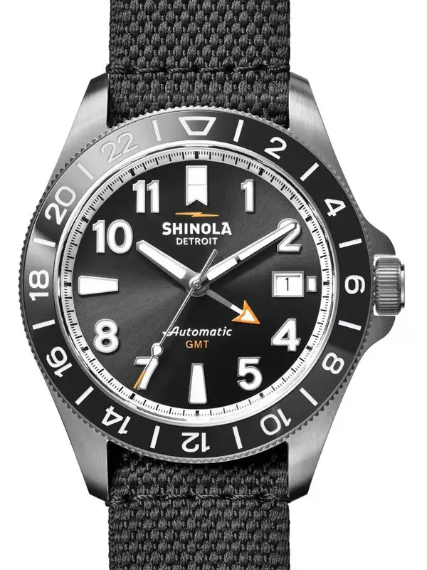 Shinola Automatic Stainless Steel Watch - Black