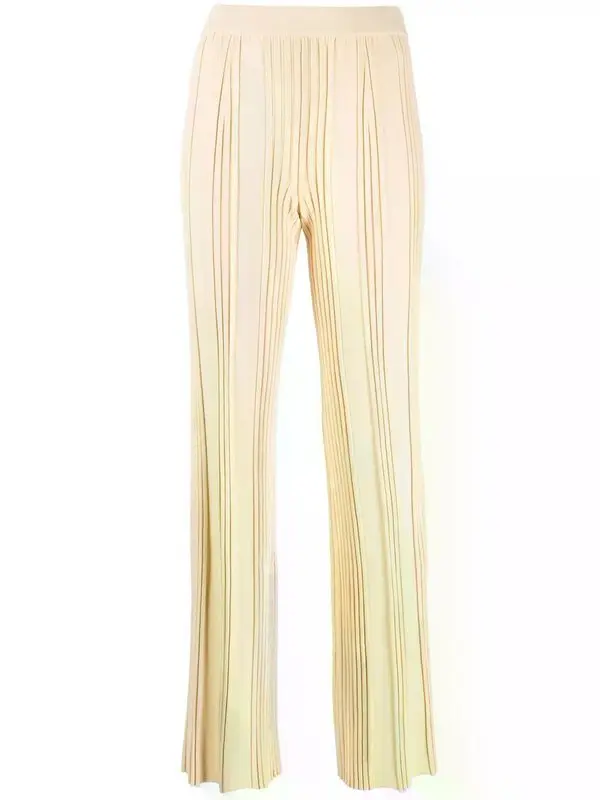 MRZ Pleated Detail Straight-leg Trousers