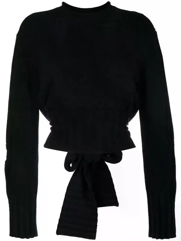 DION LEE Distressed Finish Knitted Jumper