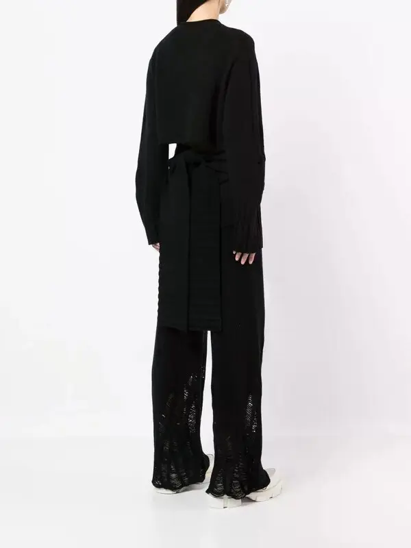 DION LEE Distressed Finish Knitted Jumper