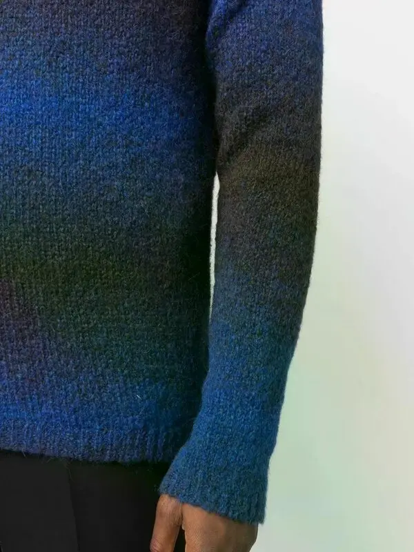 Paul Smith Ombré-stripe Knitted Jumper