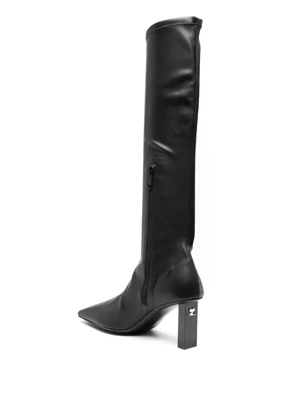 COURREGES Ac Charm 70mm Faux-leather Boots