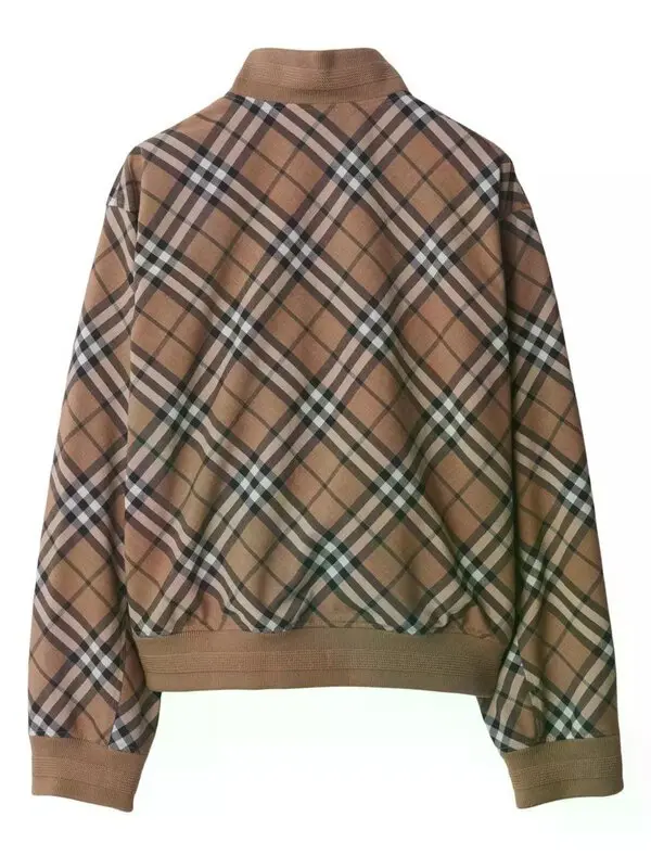 Burberry Vintage Check Zip-up Bomber Jacket
