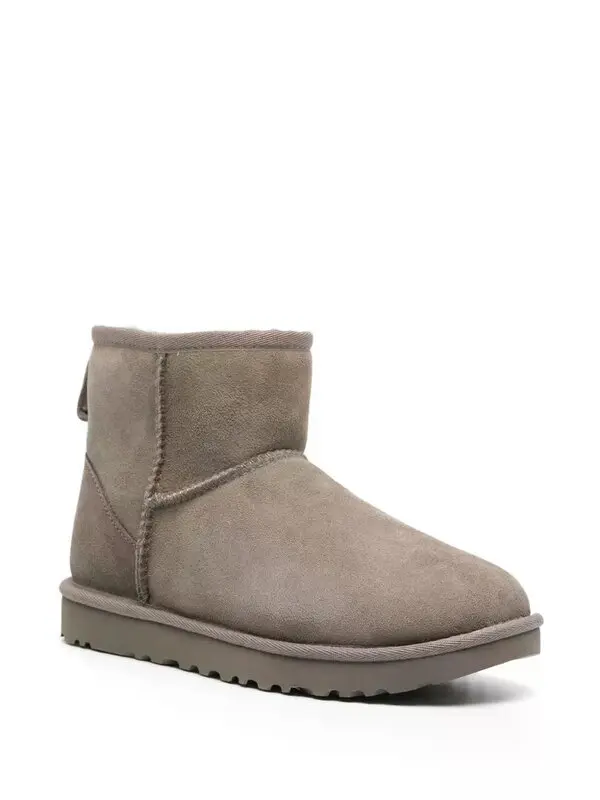 UGG Classic Ultra Suede Ankle Boots - Grey