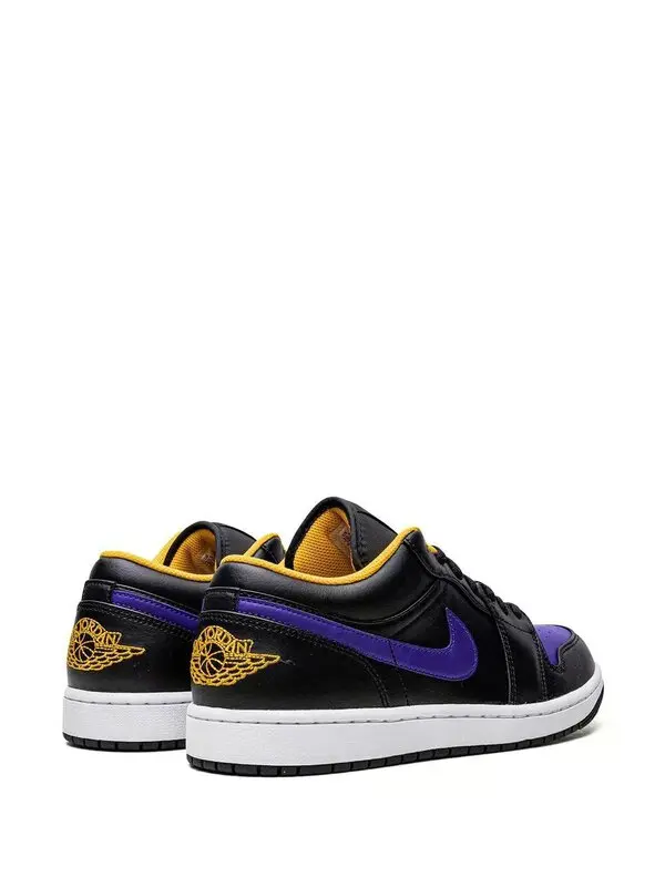 JORDAN 1 Low Dark Concord Sneakers - Black