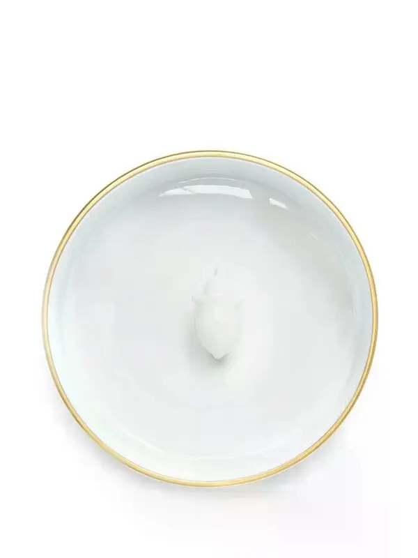 GINORI 1735 Elephant Round Porcelain Box - Multicolour